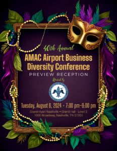 Schedule - 2024 AMAC Airport Business Diversity Conference