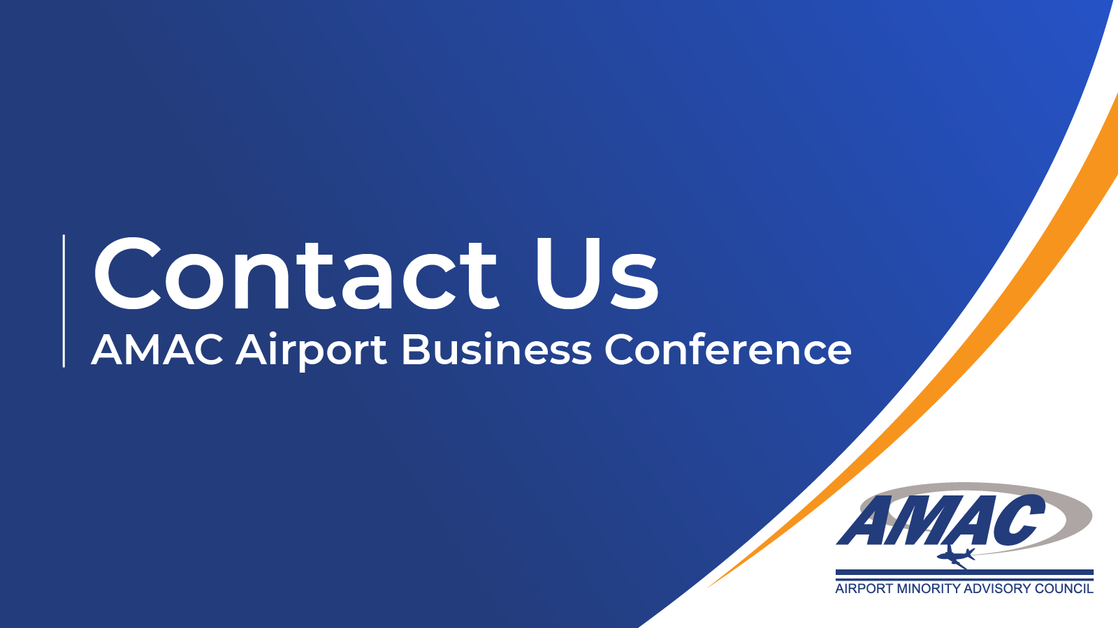 Contact Us - AMAC Airport Business Conference